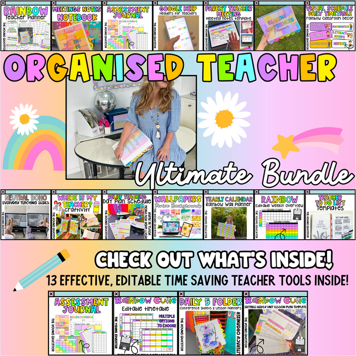 The Organised Teacher Bundle | Planner & Timetable Templates – The ...