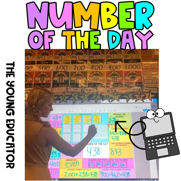 Number of the Day Screen Template & Posters – The Young Educator