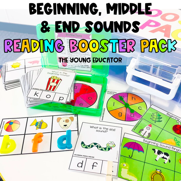 Reading Strategies for Students | Beginning, Middle & End Sounds ...